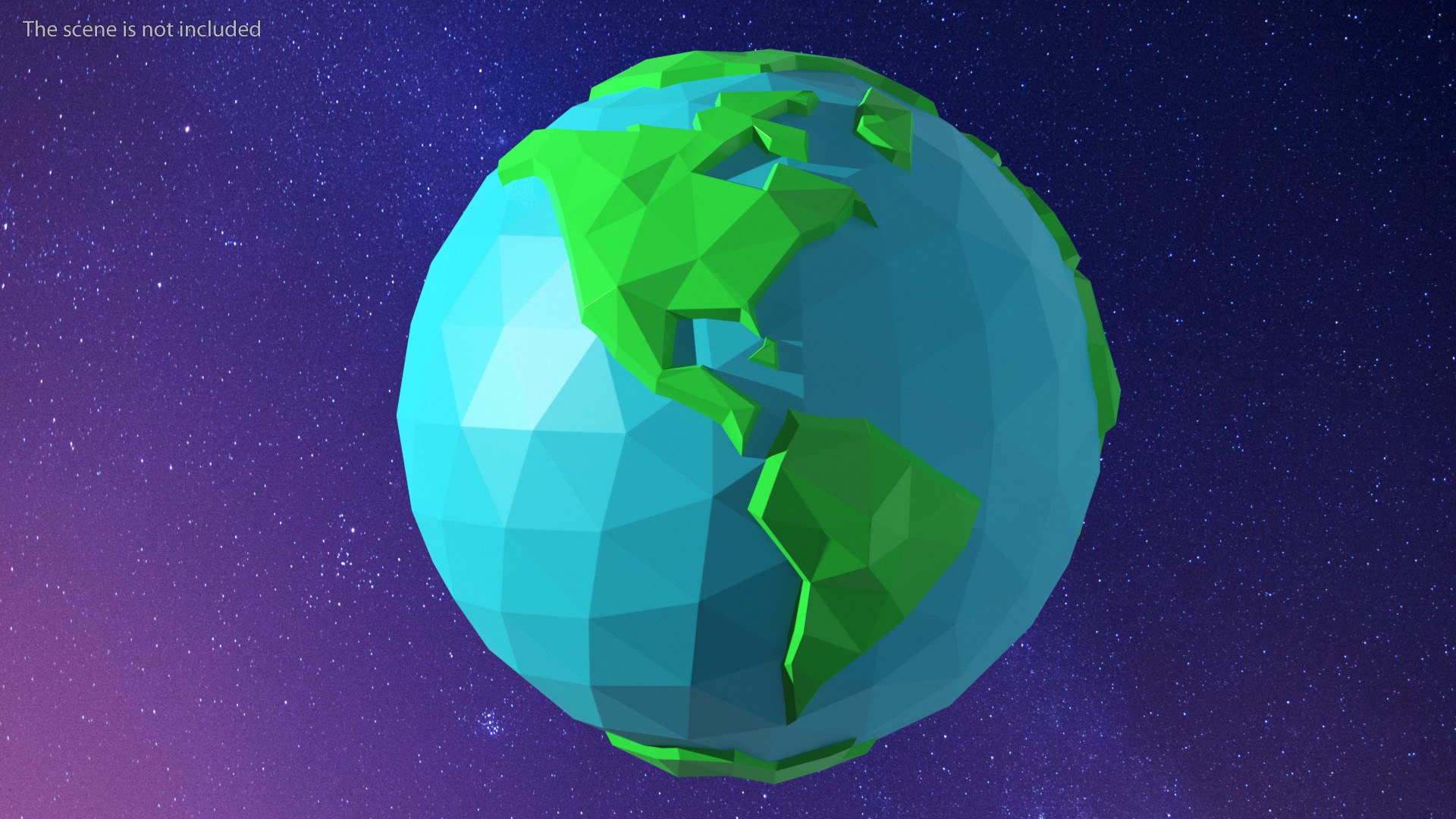 Cartoon Stylized Earth Model - TurboSquid 1961363