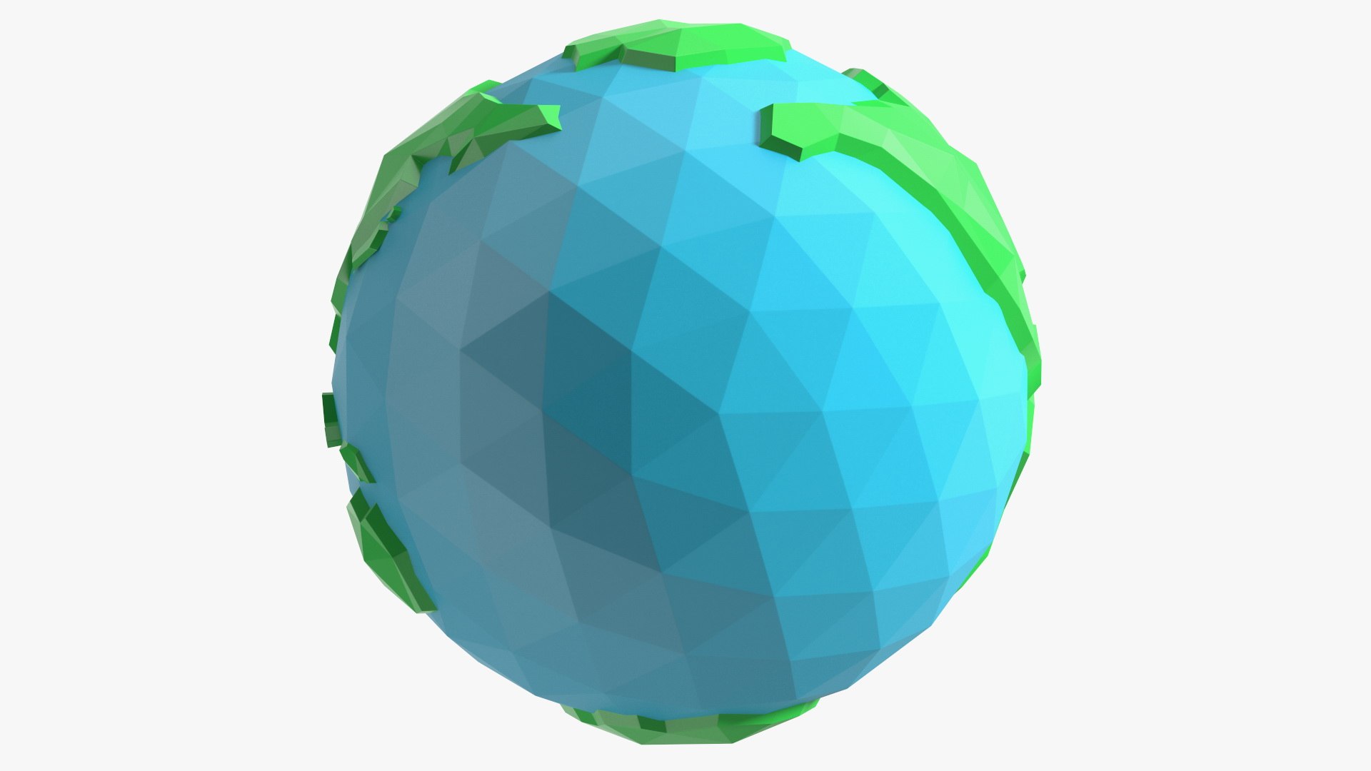 Cartoon Stylized Earth model - TurboSquid 1961363