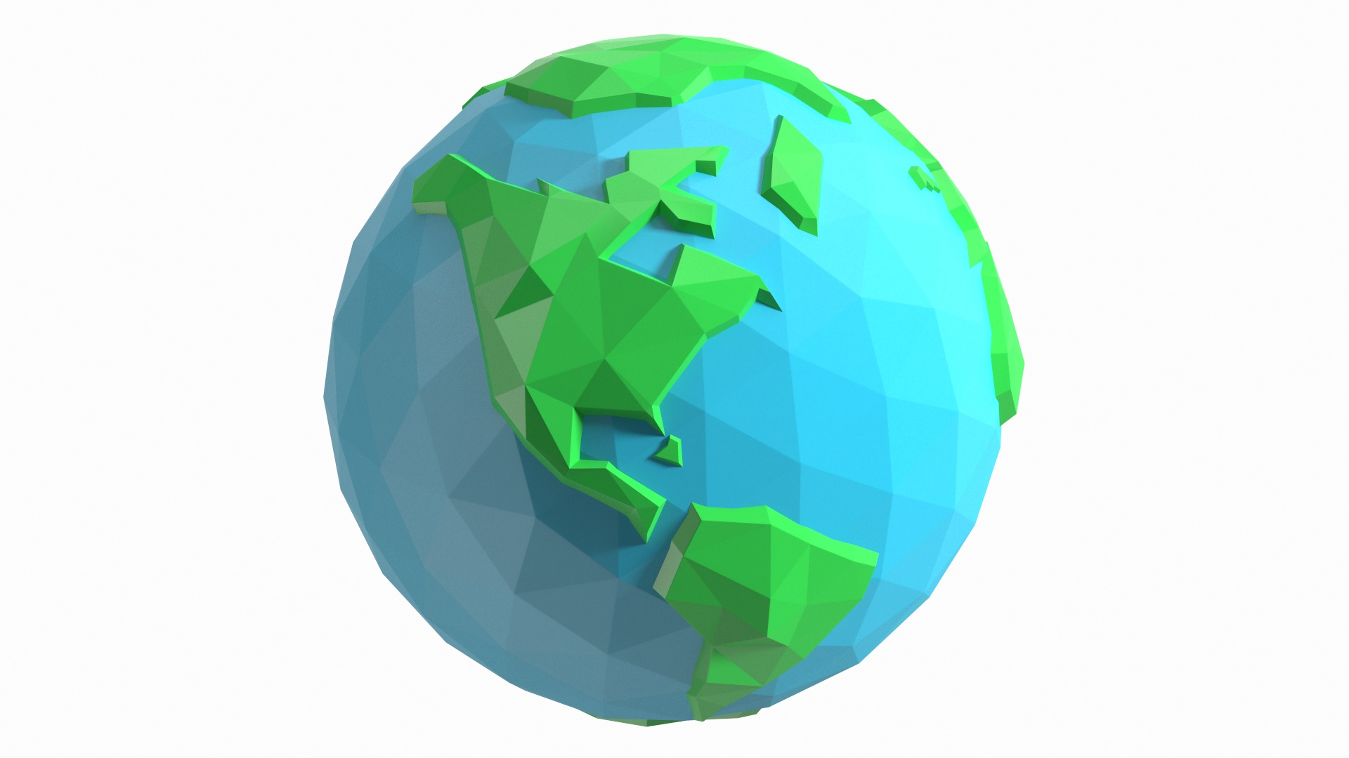 Cartoon Stylized Earth Model - TurboSquid 1961363