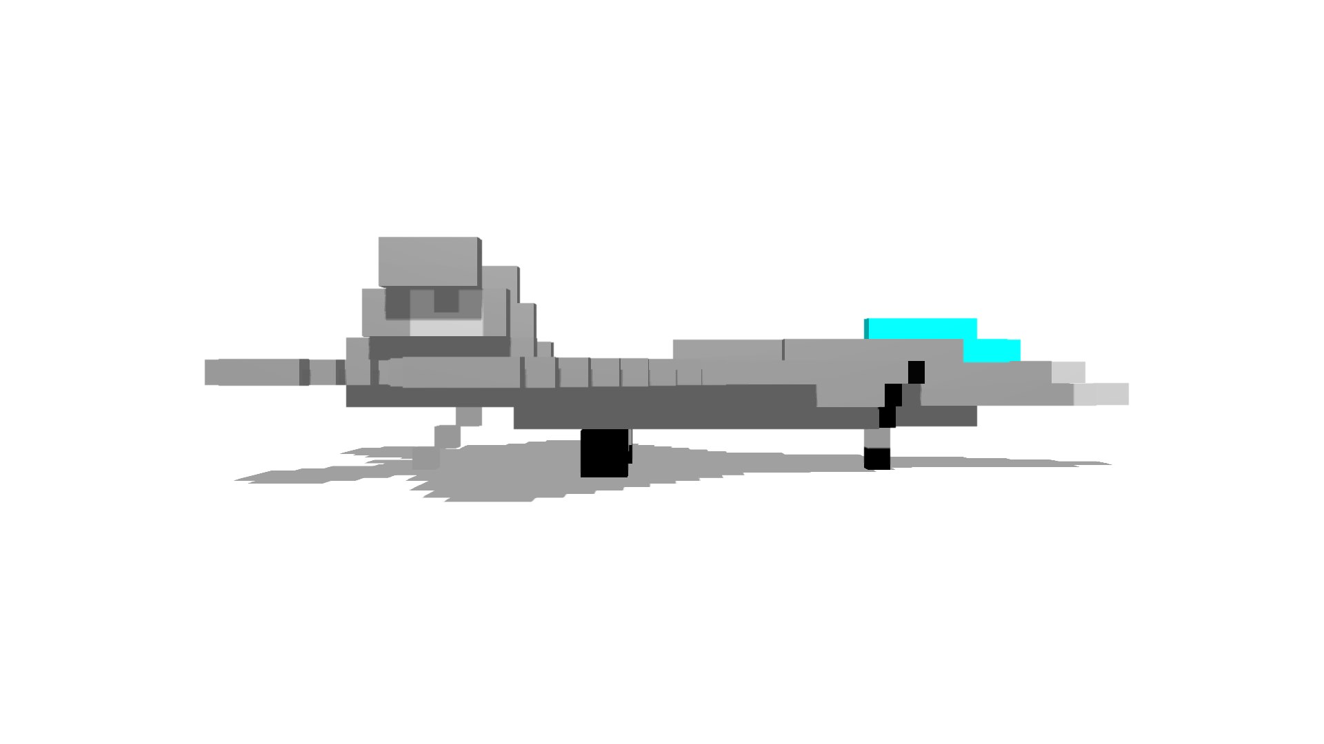 F22 Raptor - Pixelated Model - TurboSquid 1897306