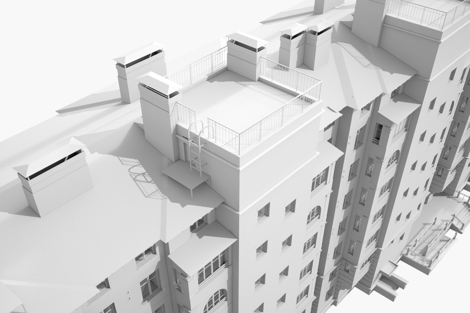 3d Building Residential