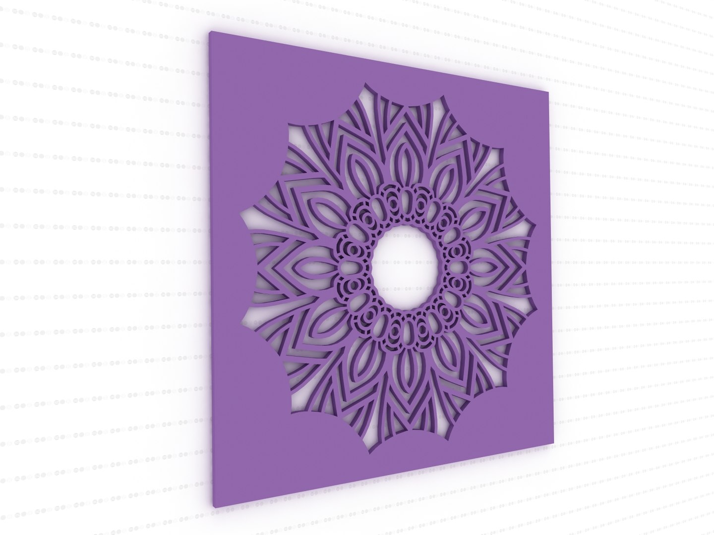 Mandala cnc model - TurboSquid 1454985