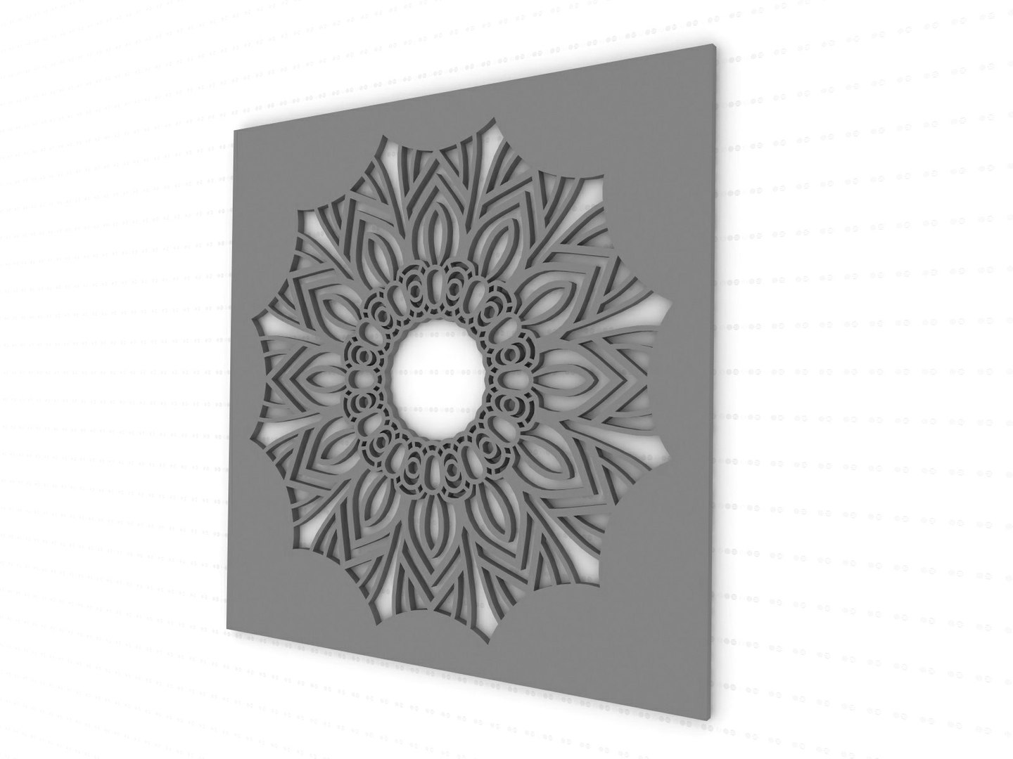Mandala cnc model - TurboSquid 1454985