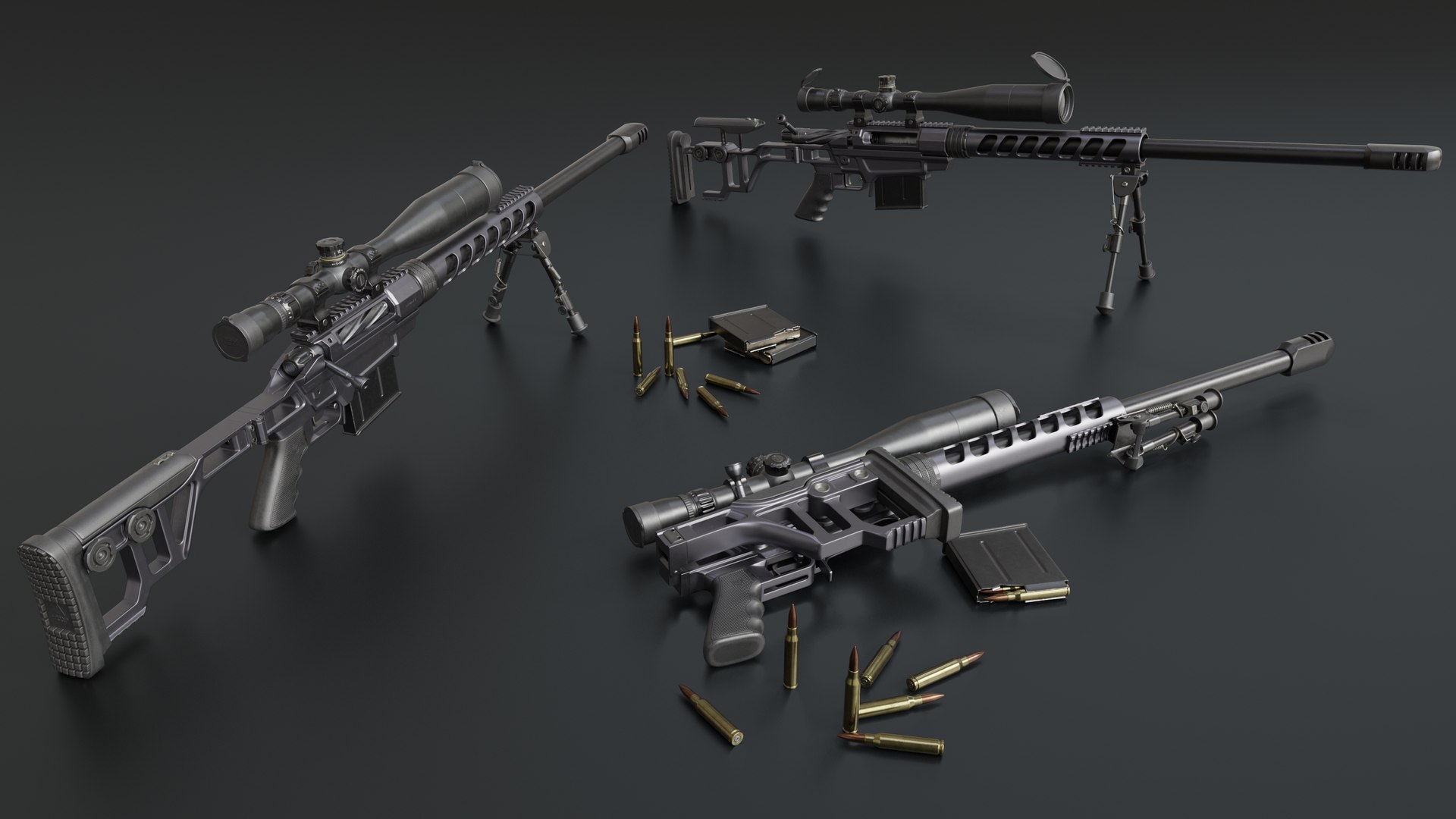 Sniper Rifle Lobaev Tsvl8 Stalingrad Model - TurboSquid 2117548