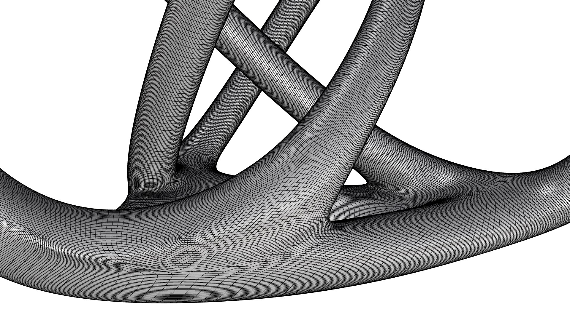 Mobius Infinity Coffee Table 3D Model - TurboSquid 2260718