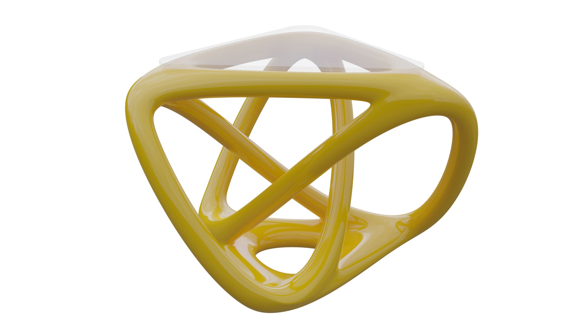 Mobius Infinity Coffee Table 3D Model - TurboSquid 2260718