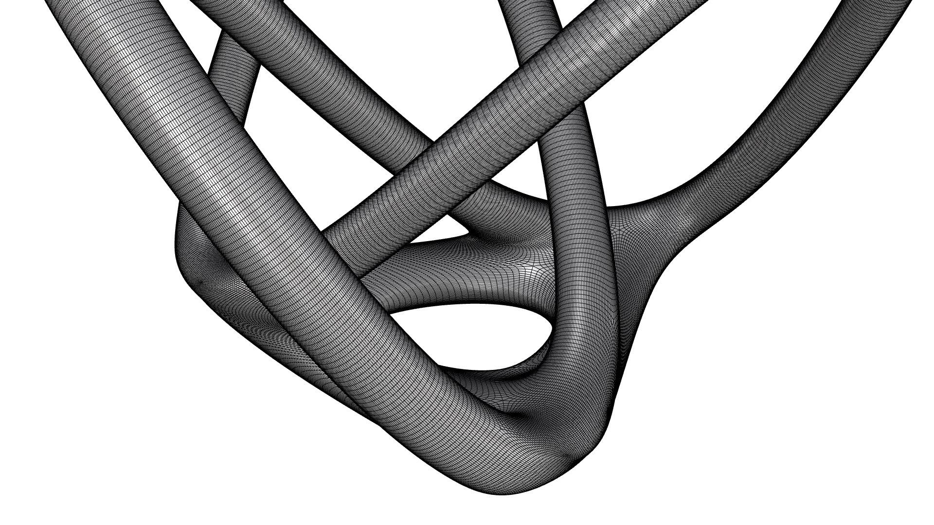 Mobius Infinity Coffee Table 3D Model - TurboSquid 2260718