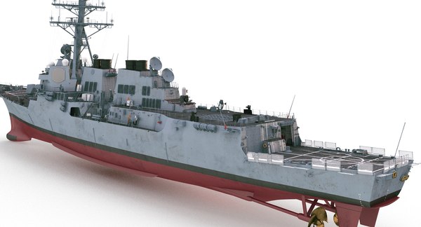 modelo 3d USS Howard LOD1 - TurboSquid 1353953