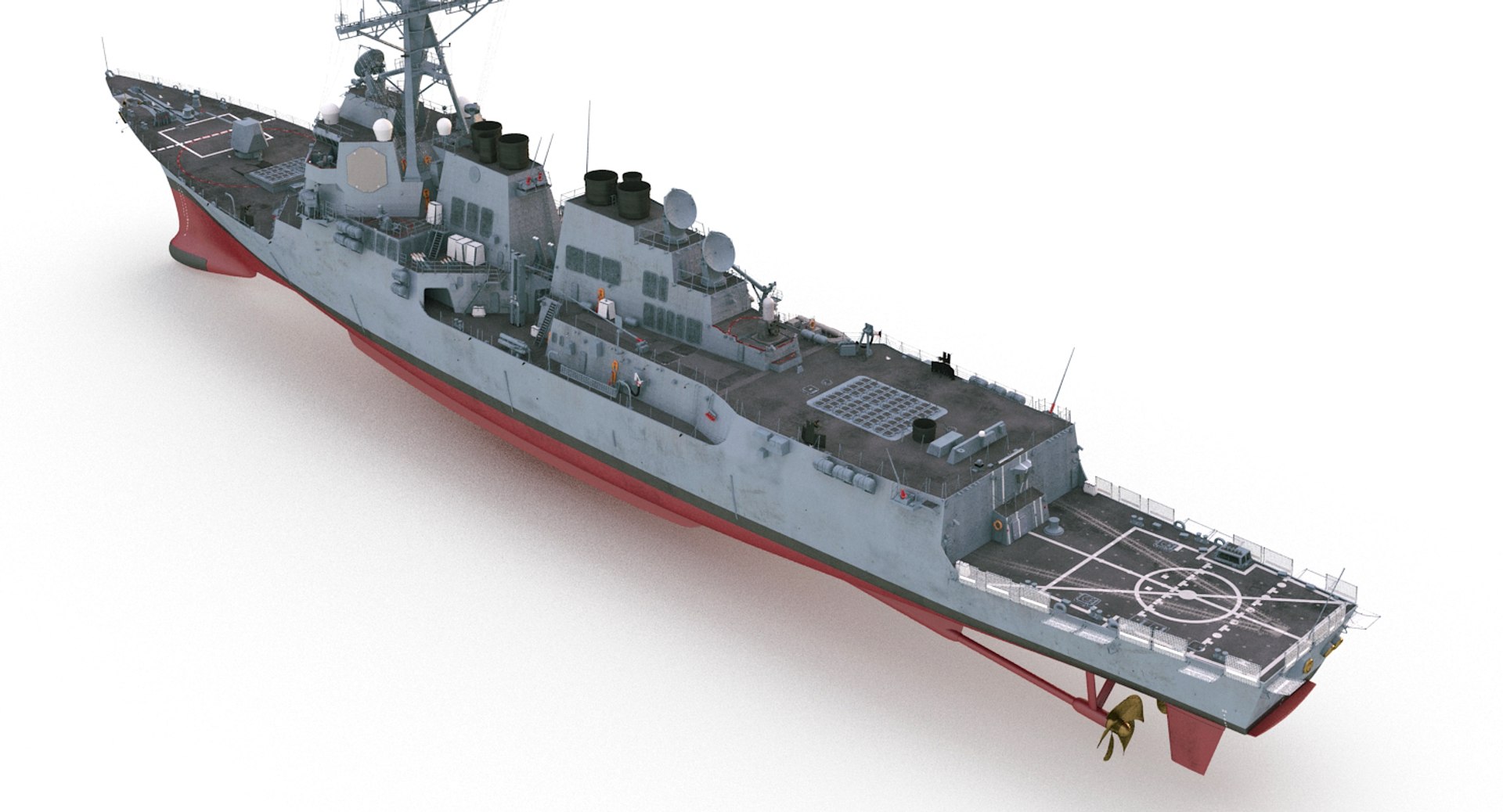 3D model uss howard - TurboSquid 1353953