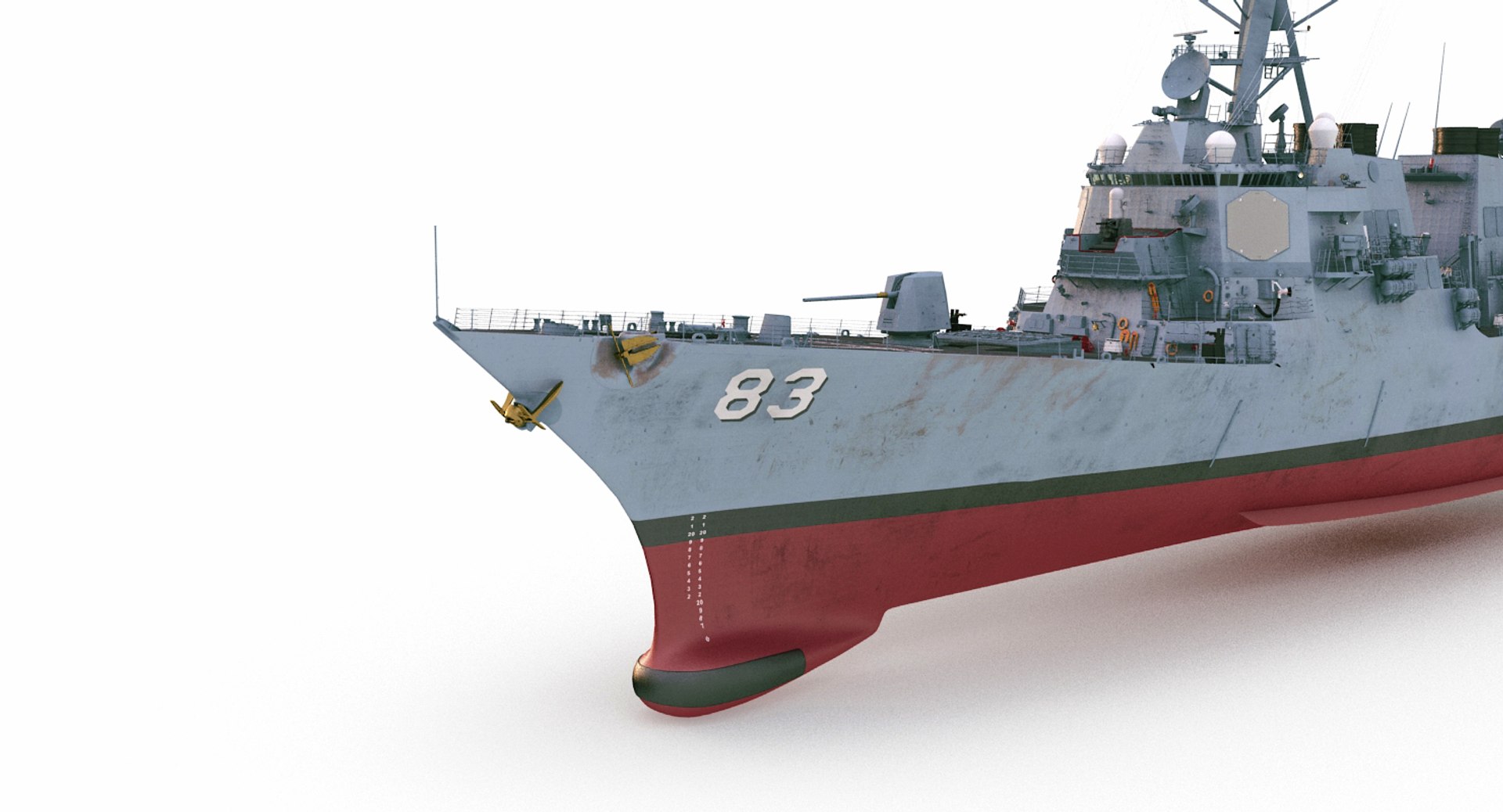 3D model uss howard - TurboSquid 1353953