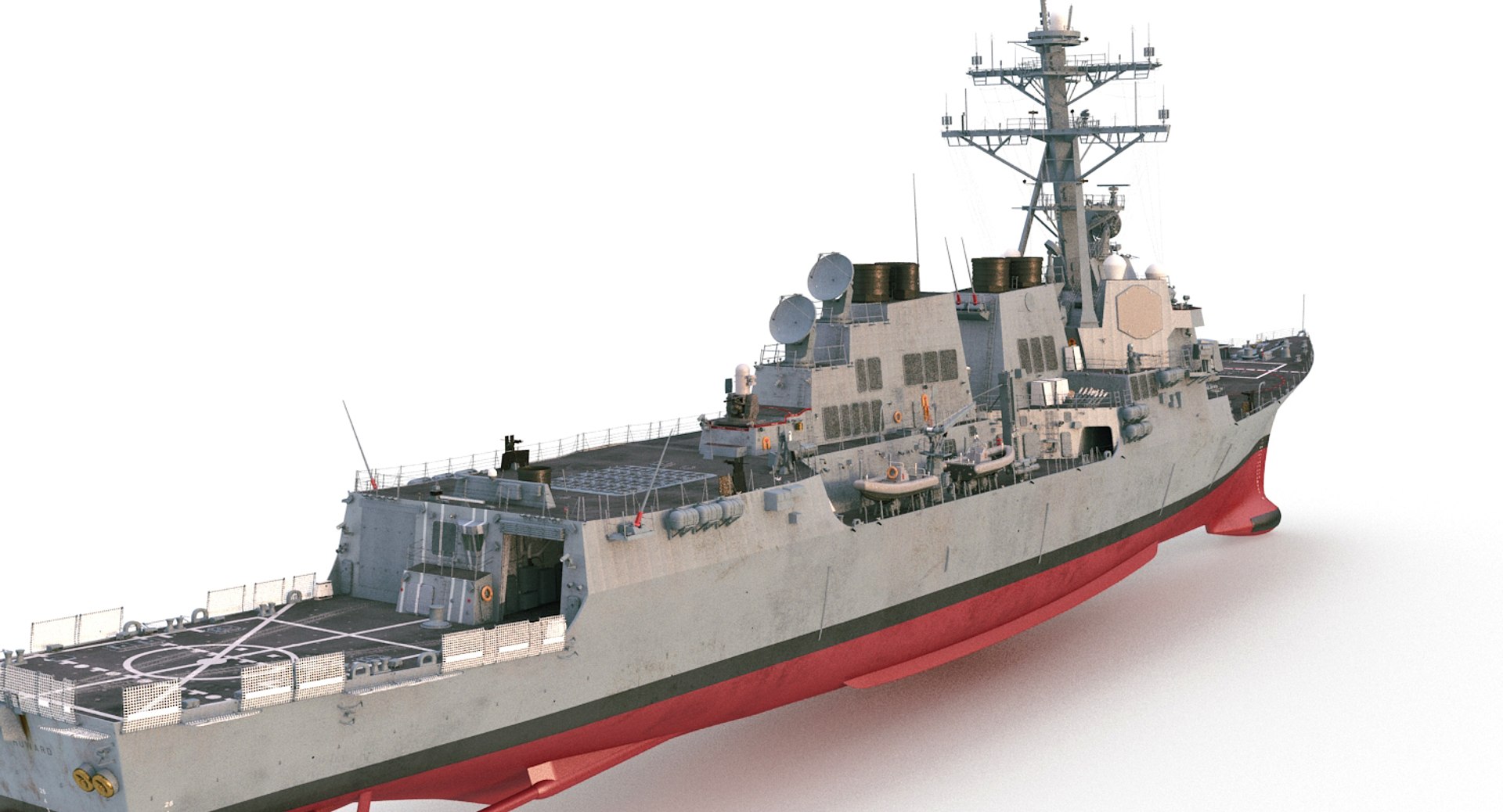 3D model uss howard - TurboSquid 1353953