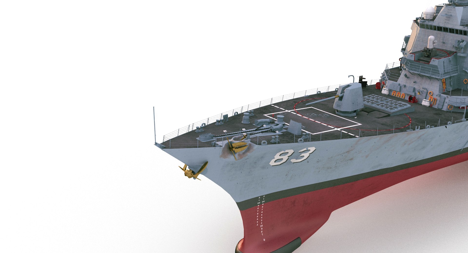 3D model uss howard - TurboSquid 1353953