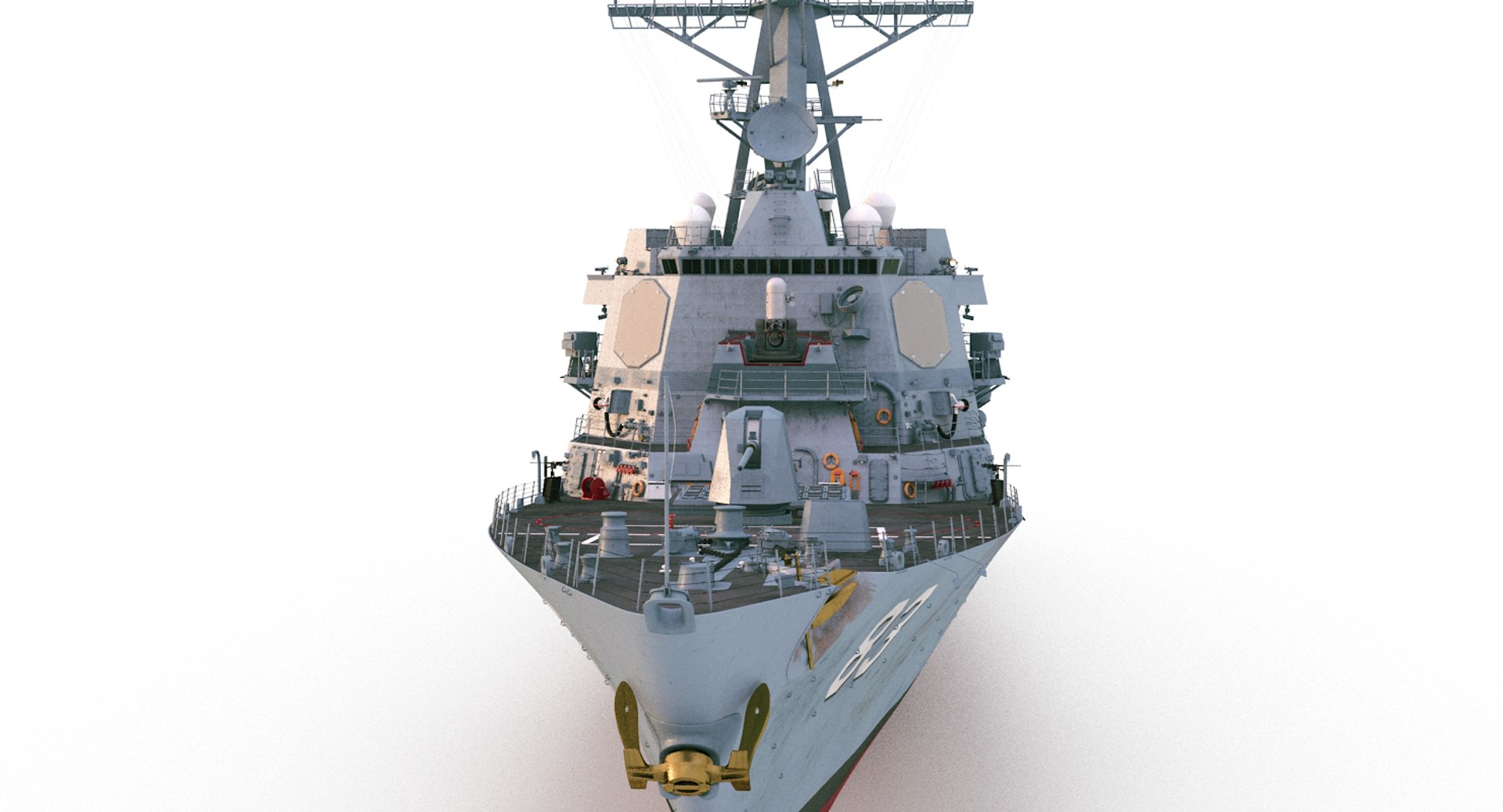 3D model uss howard - TurboSquid 1353953