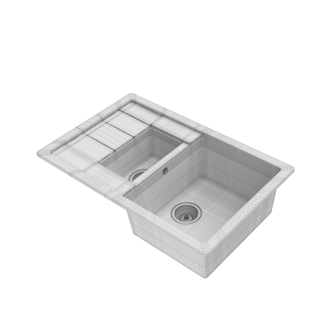 Sink Schock Manhattan D-150S 3D - TurboSquid 2174449