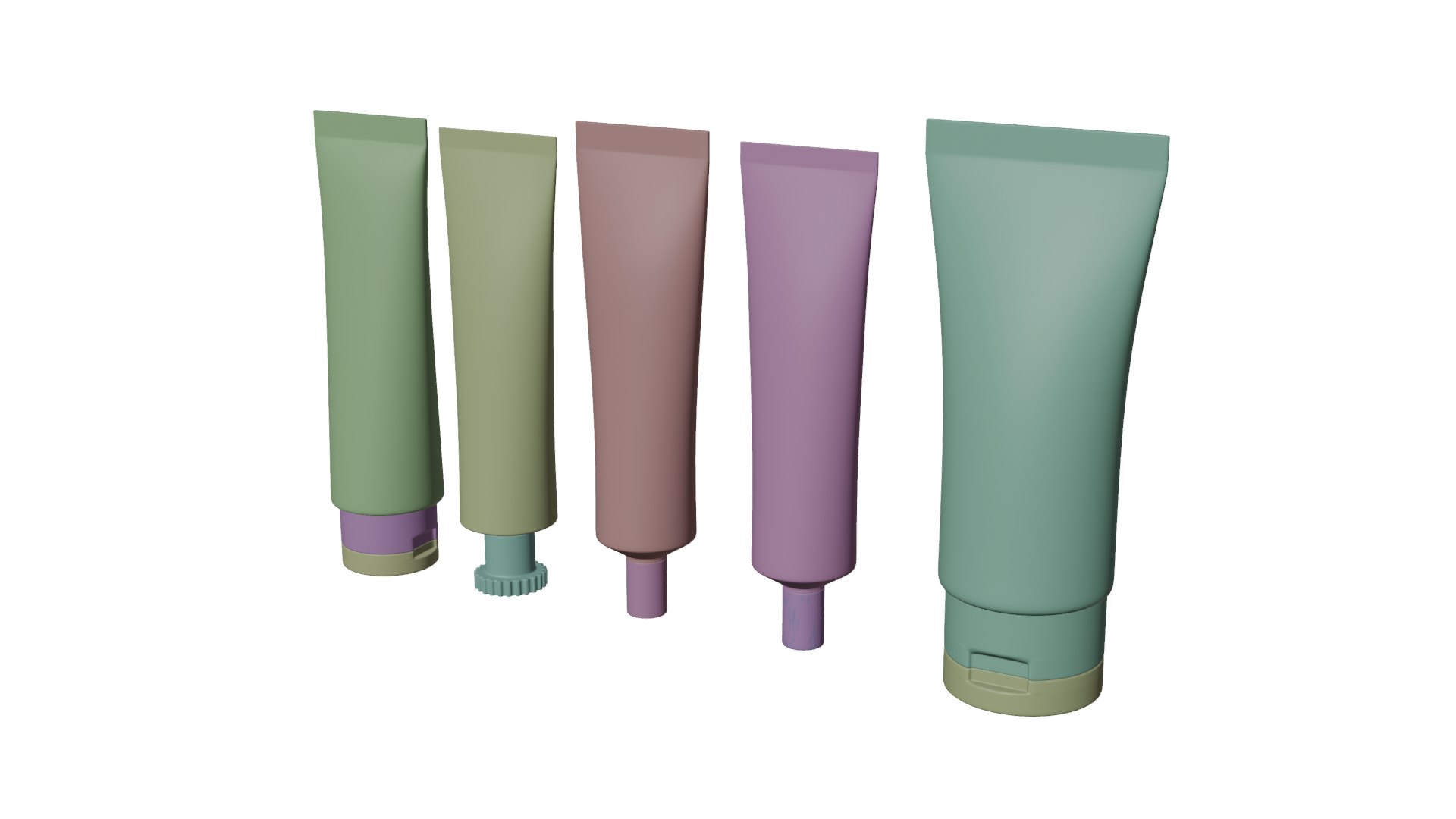 COSMETICS TUBE 3D - TurboSquid 1876747