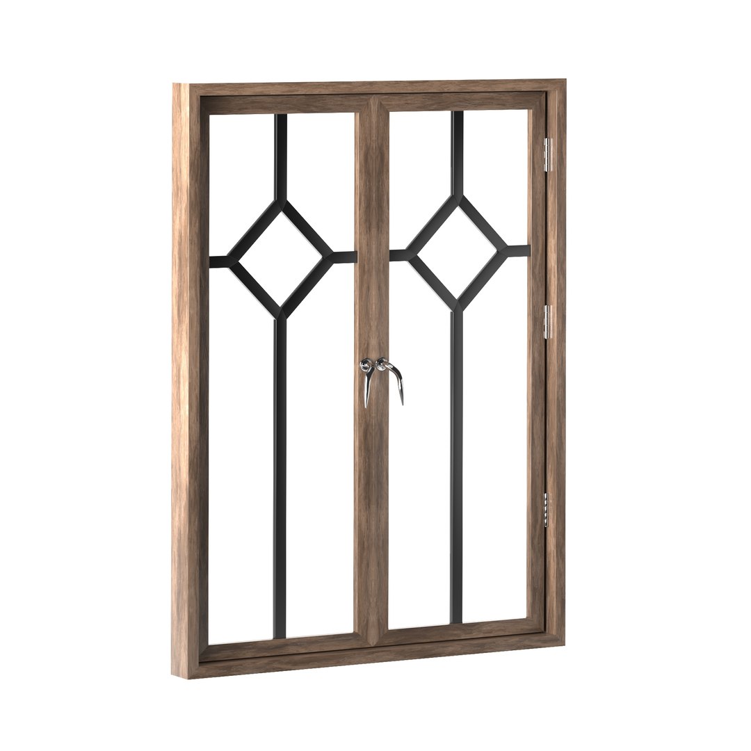 Wooden Windows 3D Model - TurboSquid 1817393