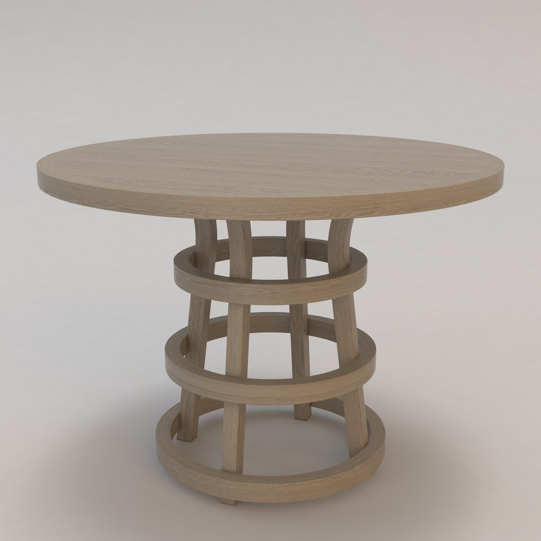 Ile Table Christian Liaigre 3d Model