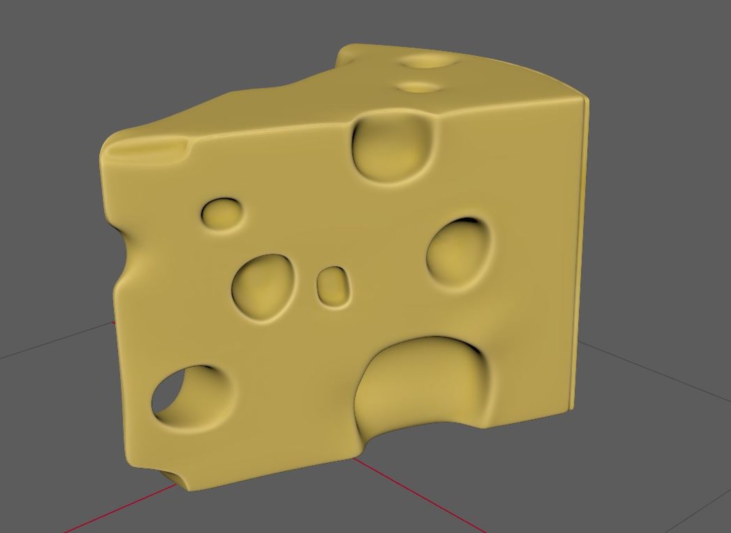 Cheese Food 3D Model - TurboSquid 1414738