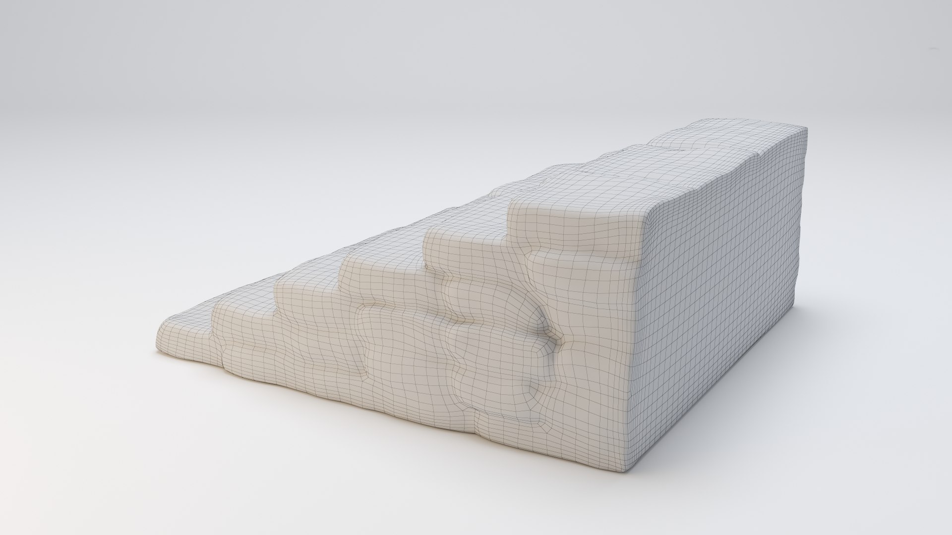 3D model stone steps v1 - TurboSquid 1582661