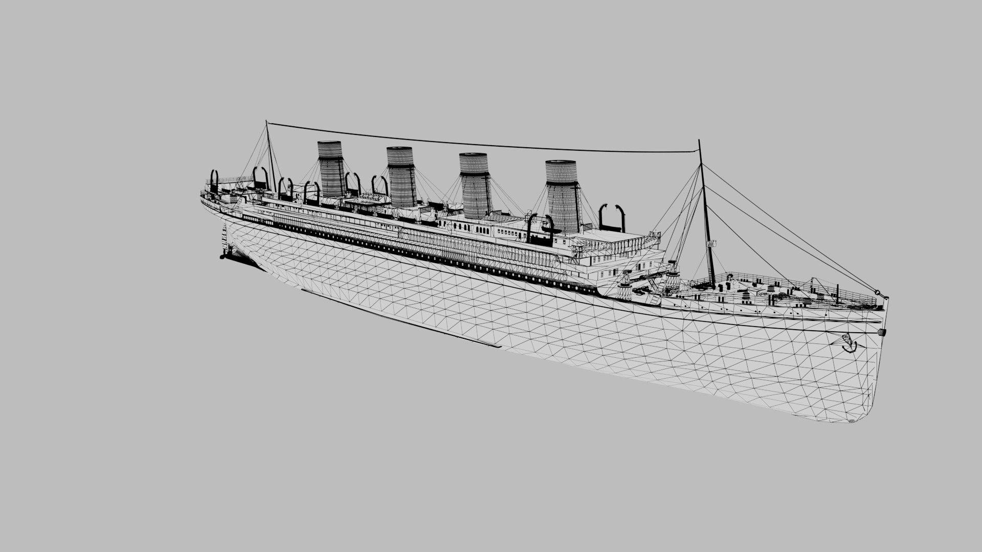 Olympic Class Liners 3D Model - TurboSquid 1922675