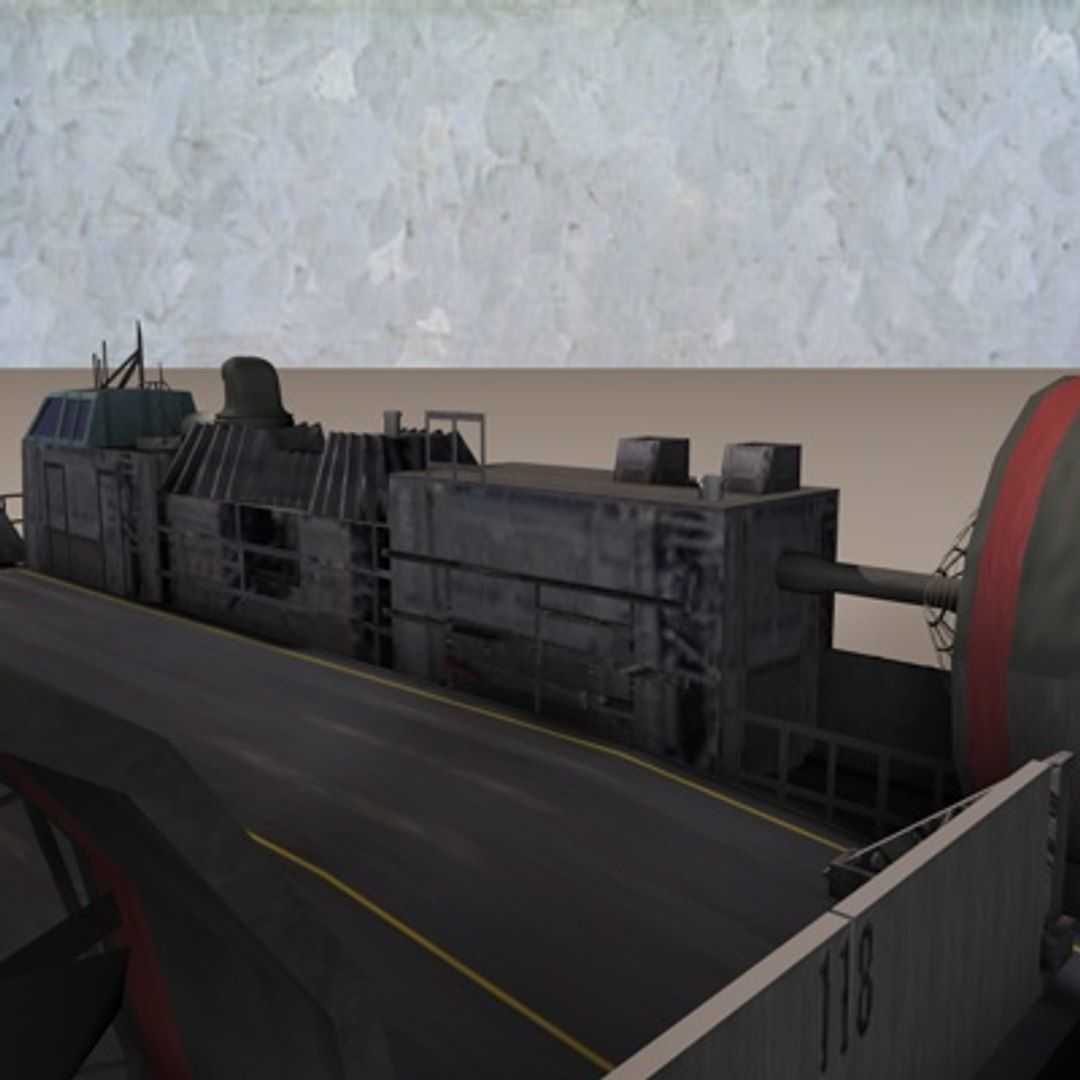 Navy Lcac 3d Model