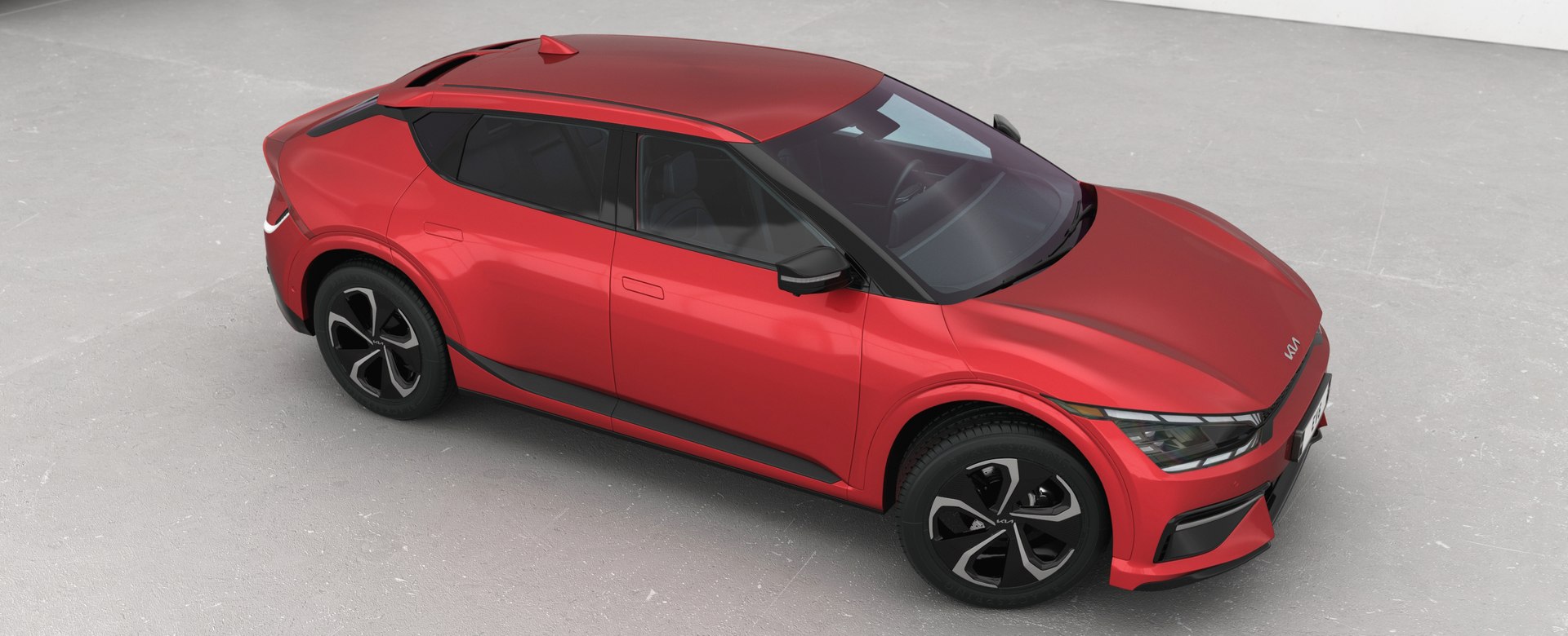 Kia EV6 GT 2022 Opening doors and trunk 3D model - TurboSquid 1768311