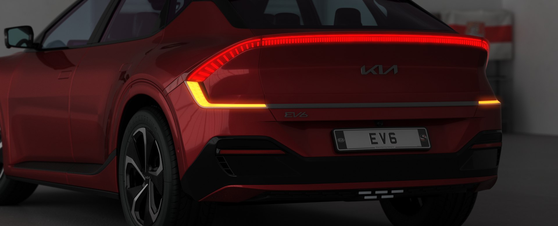 Kia EV6 GT 2022 Opening Doors And Trunk 3D Model - TurboSquid 1768311