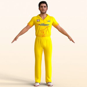 3D Cricket Player Models - Browse & Download Formats - TurboSquid