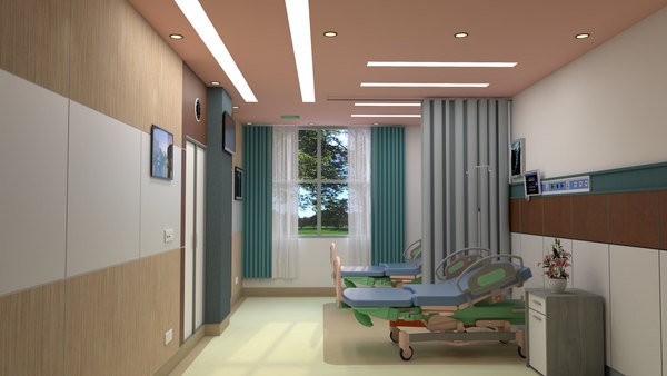 Hospital Room SketchUp Models for Download | TurboSquid
