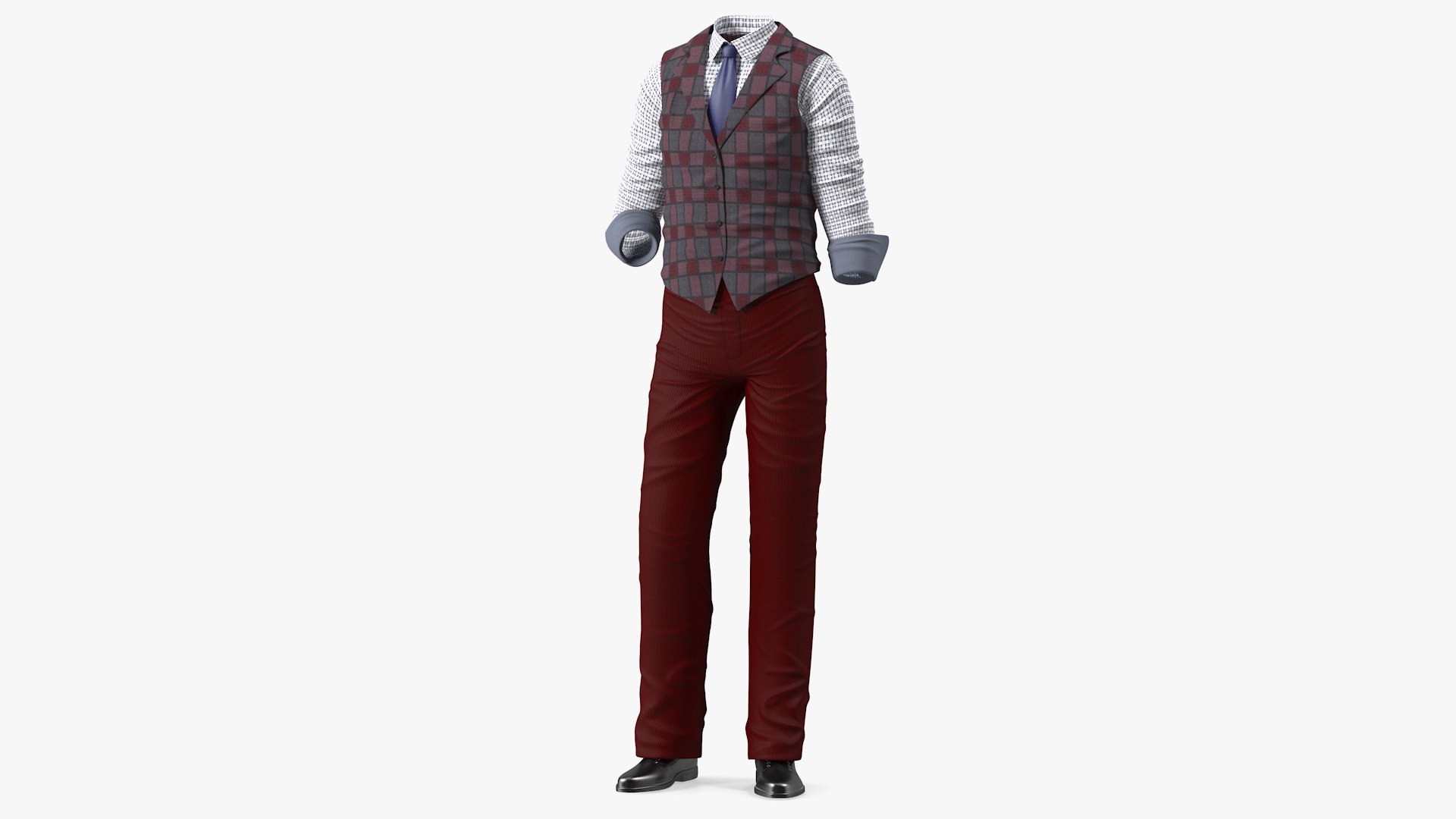 3D Men Casual Style Wear Model - TurboSquid 1631224