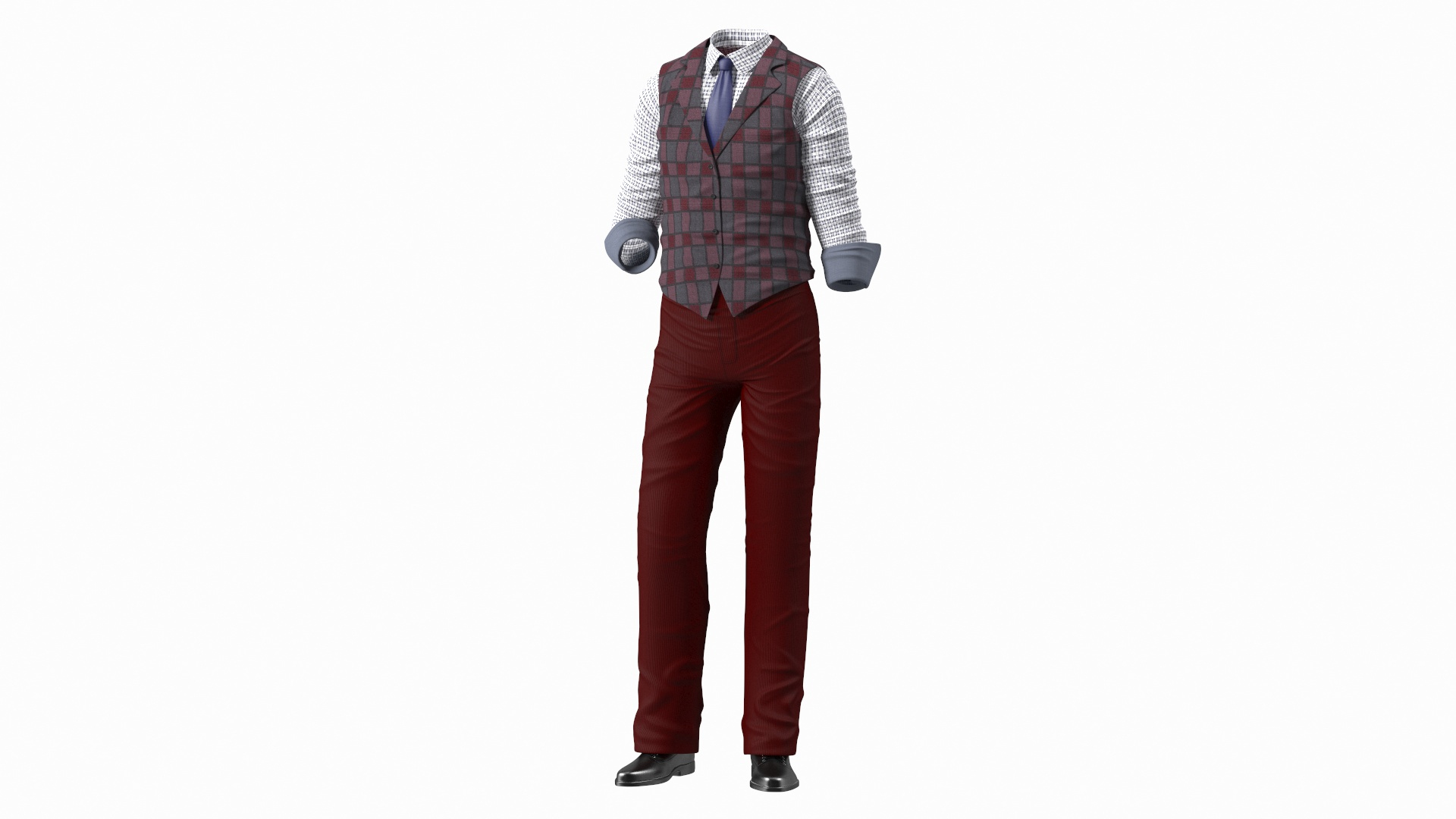 3D Men Casual Style Wear Model - TurboSquid 1631224