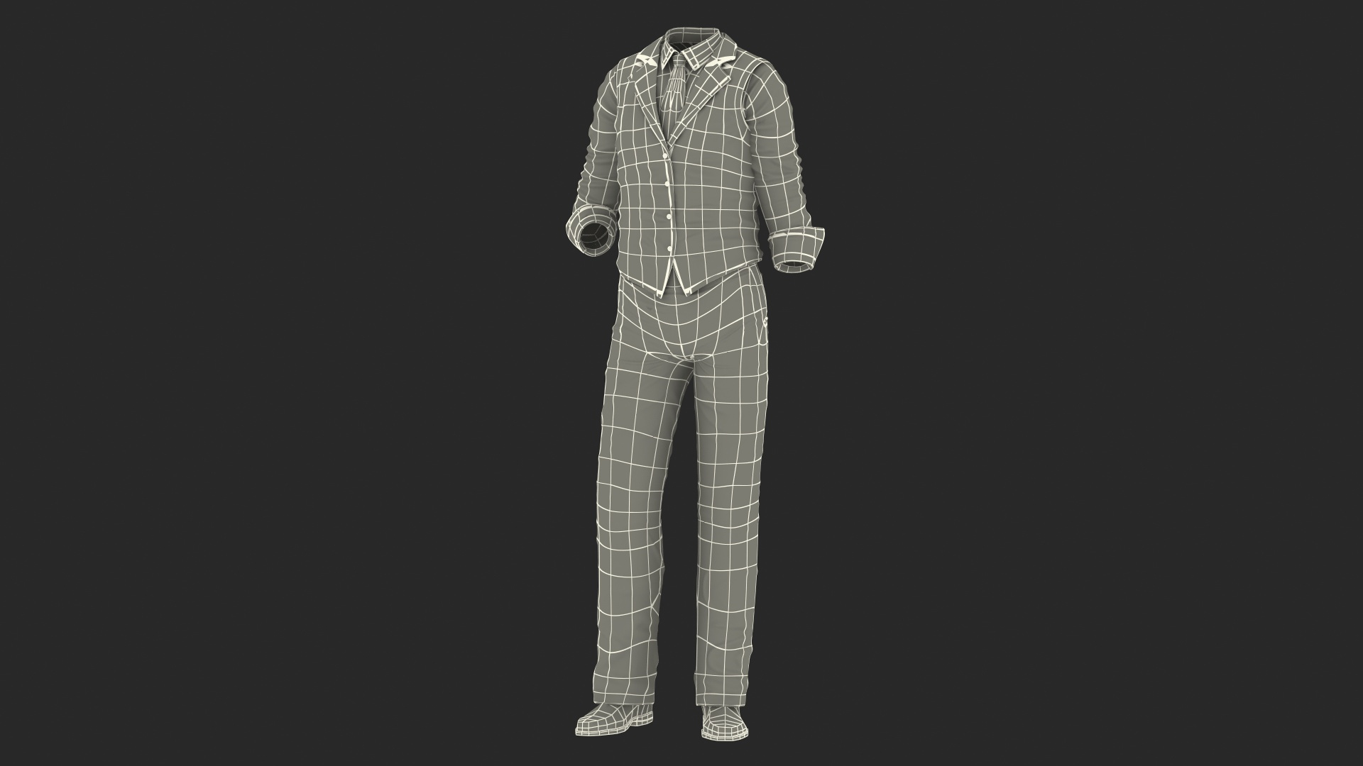 3D Men Casual Style Wear Model - TurboSquid 1631224