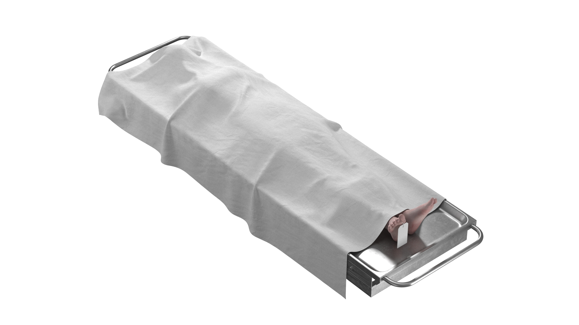 3D Realistic Dead Body Covered Model - TurboSquid 1447552