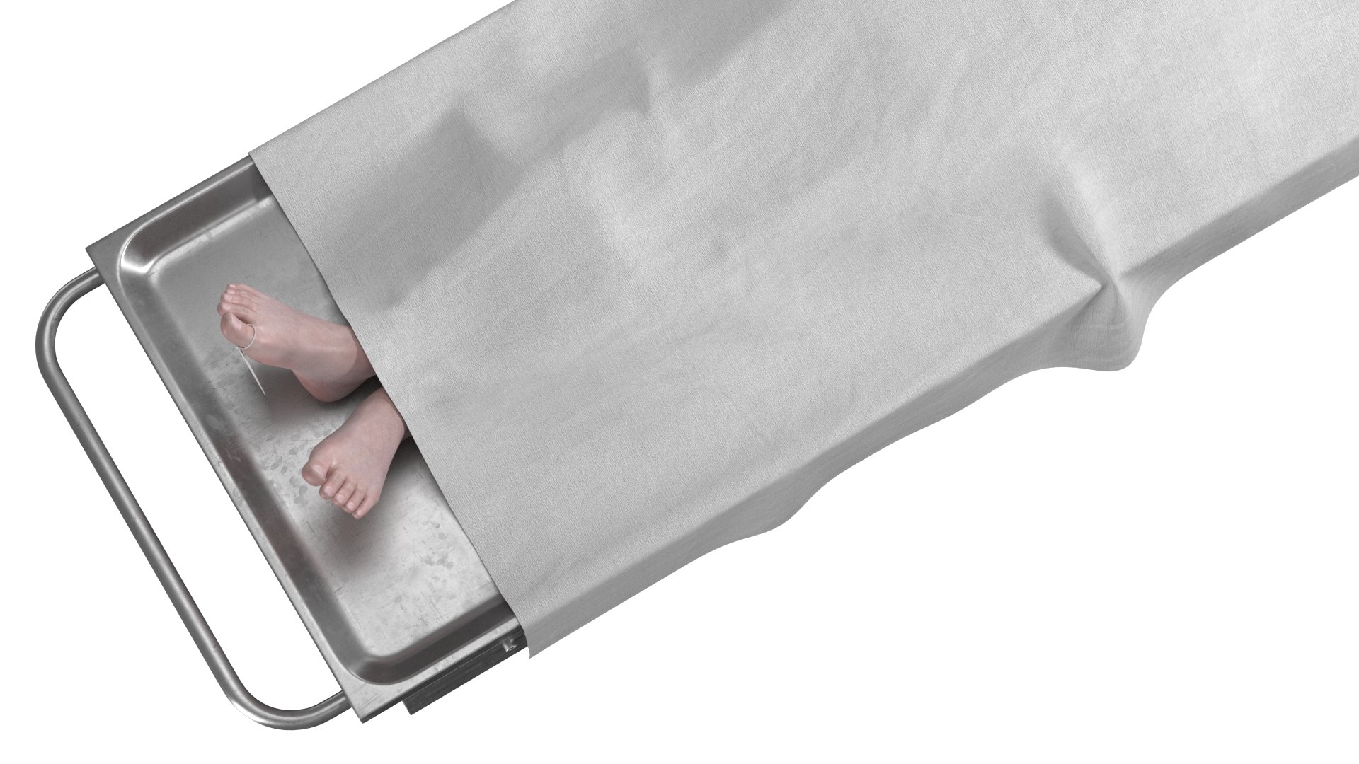 3D Realistic Dead Body Covered Model - TurboSquid 1447552