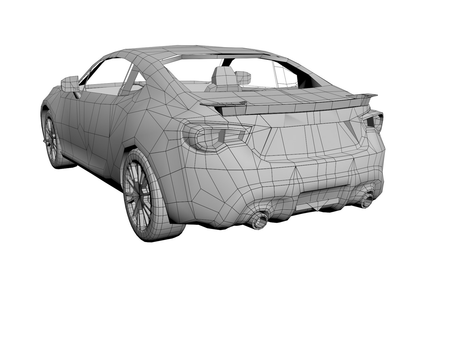 3D Car - Toyota Gt Model - TurboSquid 1690597