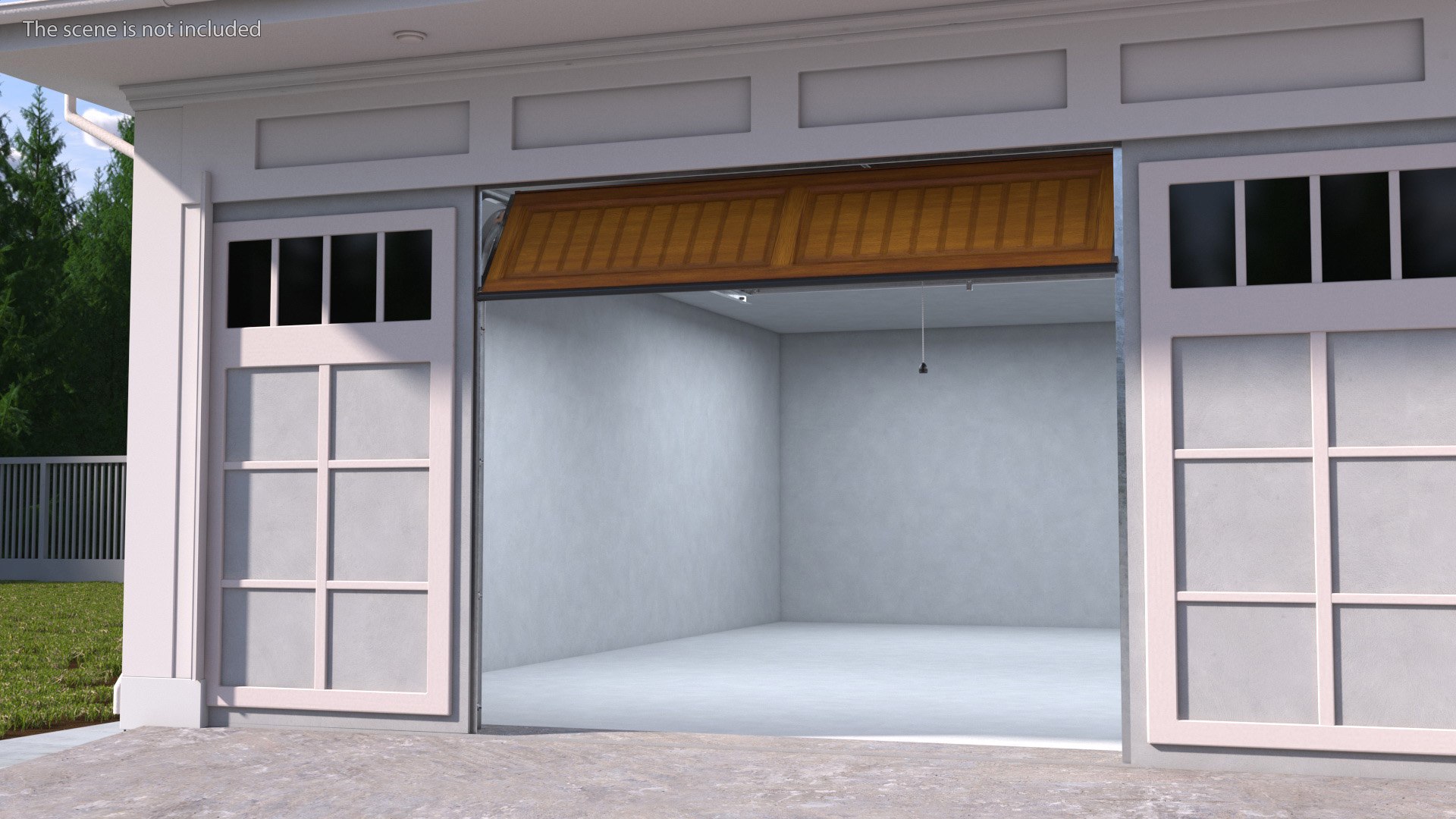 Automatic Garage Door Open 3D Model - TurboSquid 2326683