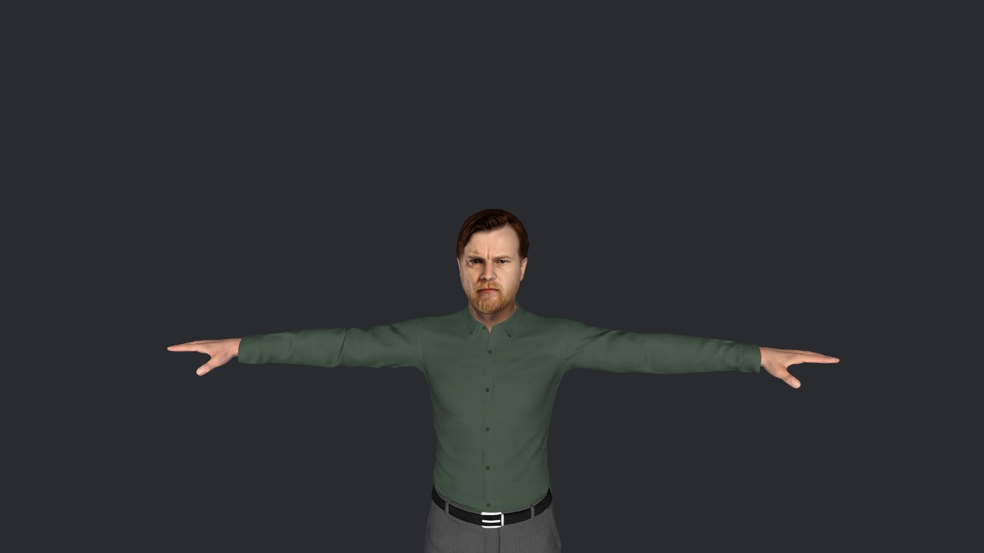 Obi Wan Kenobi Star Wars Hyper Realistic Full Body Fully Rigged 3D ...