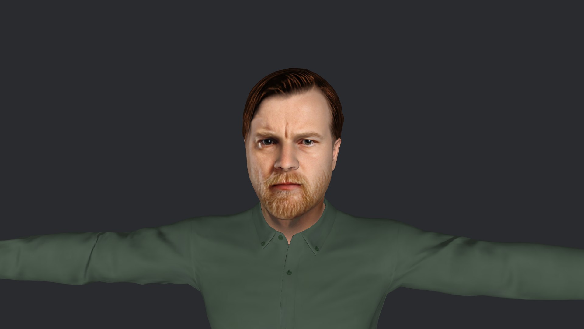 Obi Wan Kenobi Star Wars Hyper Realistic Full Body Fully Rigged 3D ...