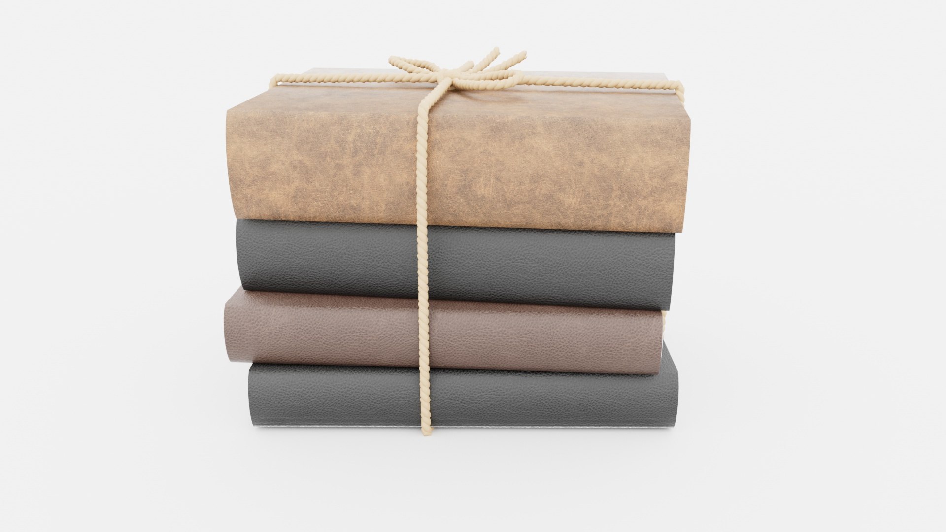 3D Books Tied With String - 3D Asset - TurboSquid 1838752