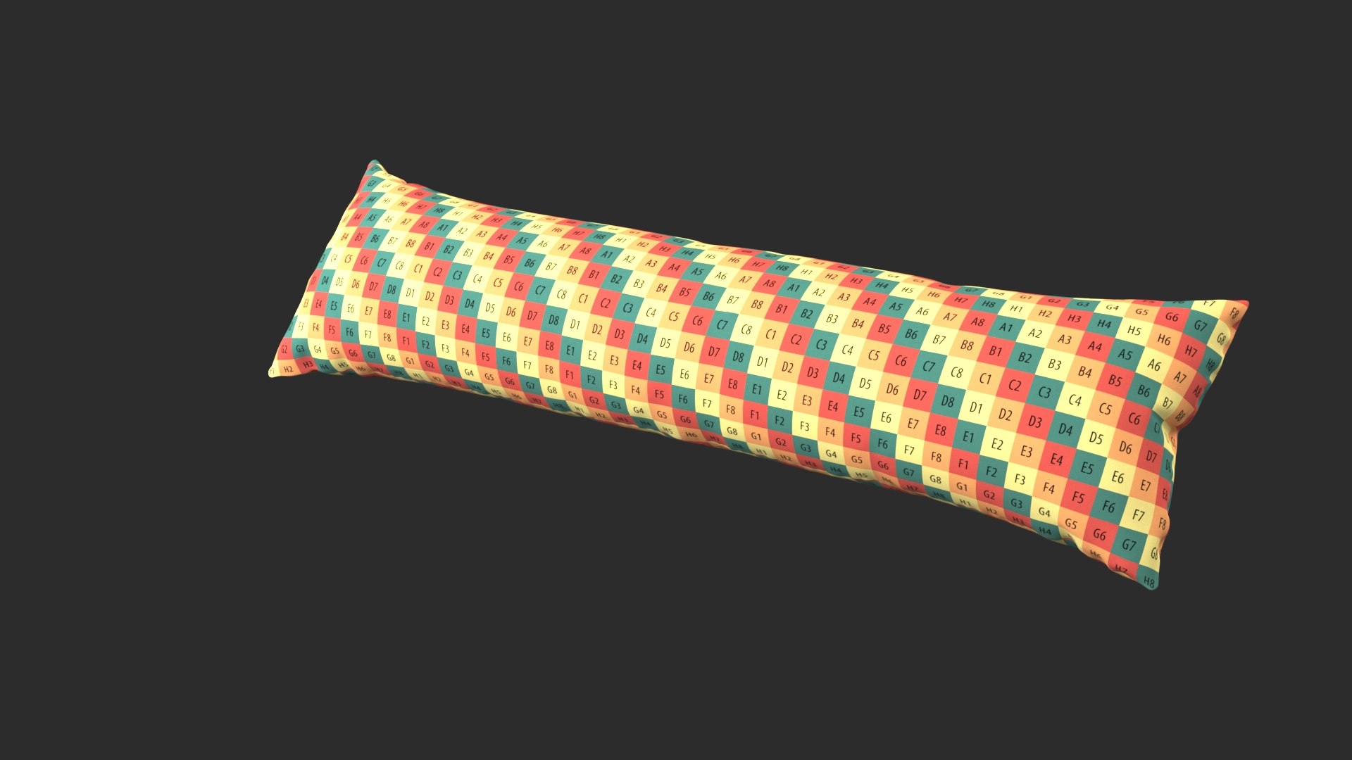 3D Body Pillow Model - TurboSquid 2190919