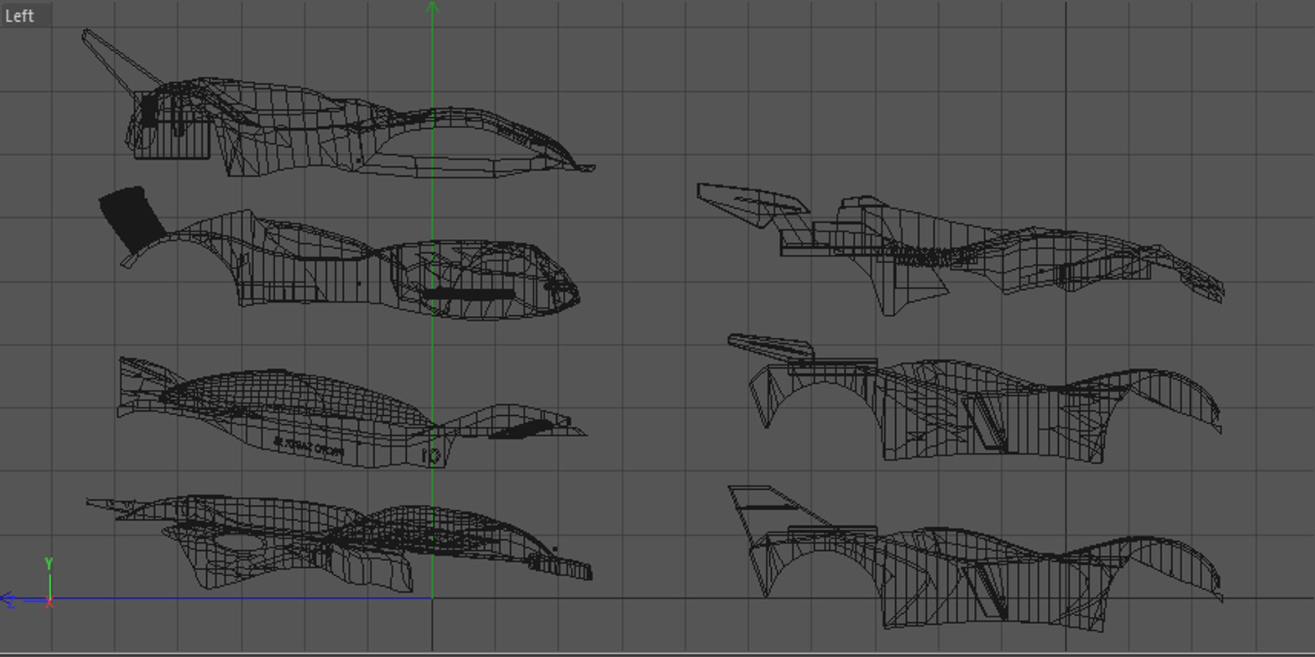 Bodies Let Tamiya Cars 3d C4d