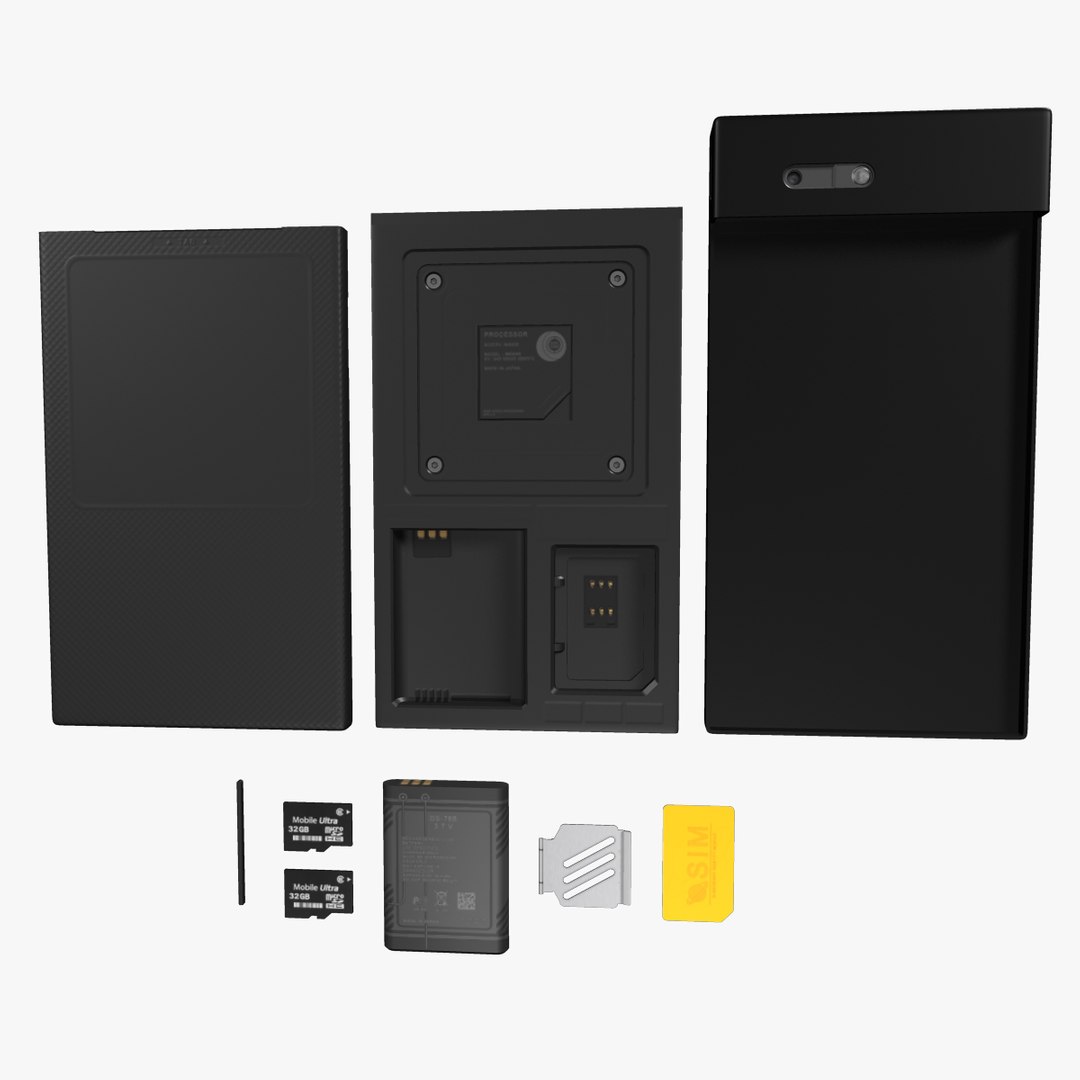 3d model generic phone