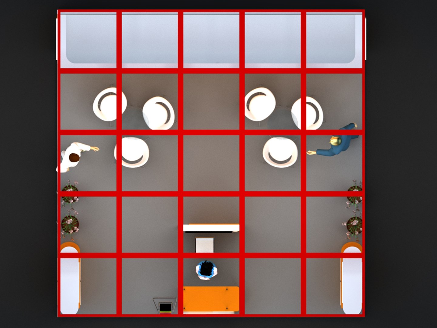 3 Side Open Stand 3D Model - TurboSquid 1990948