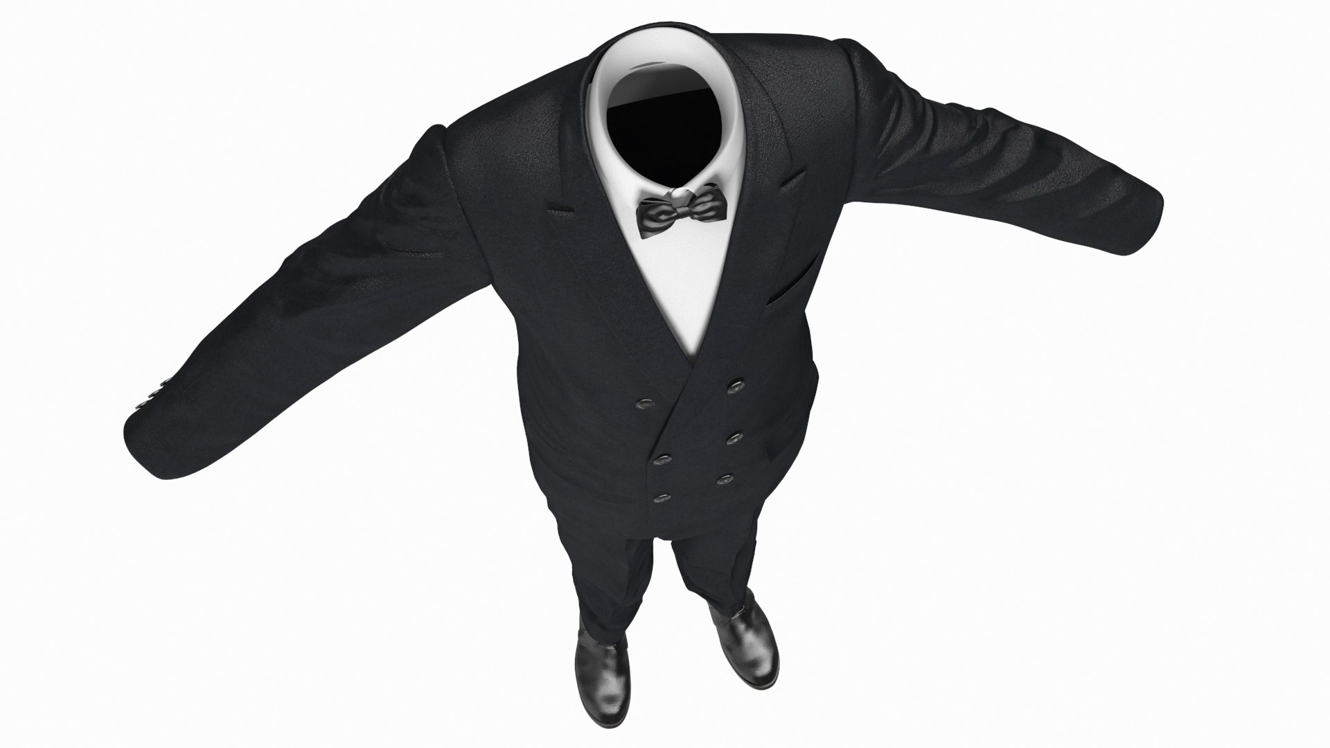 3D Men Wedding Tuxedo Suits Costume Model - TurboSquid 2217447