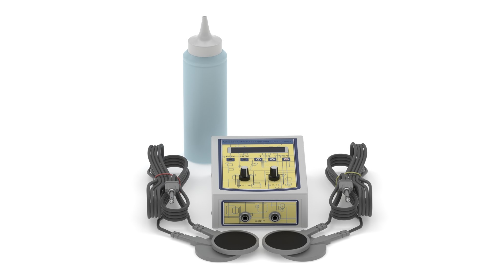 Medical Transcutaneous Electric Nerve Stimulator 3D Model - TurboSquid ...