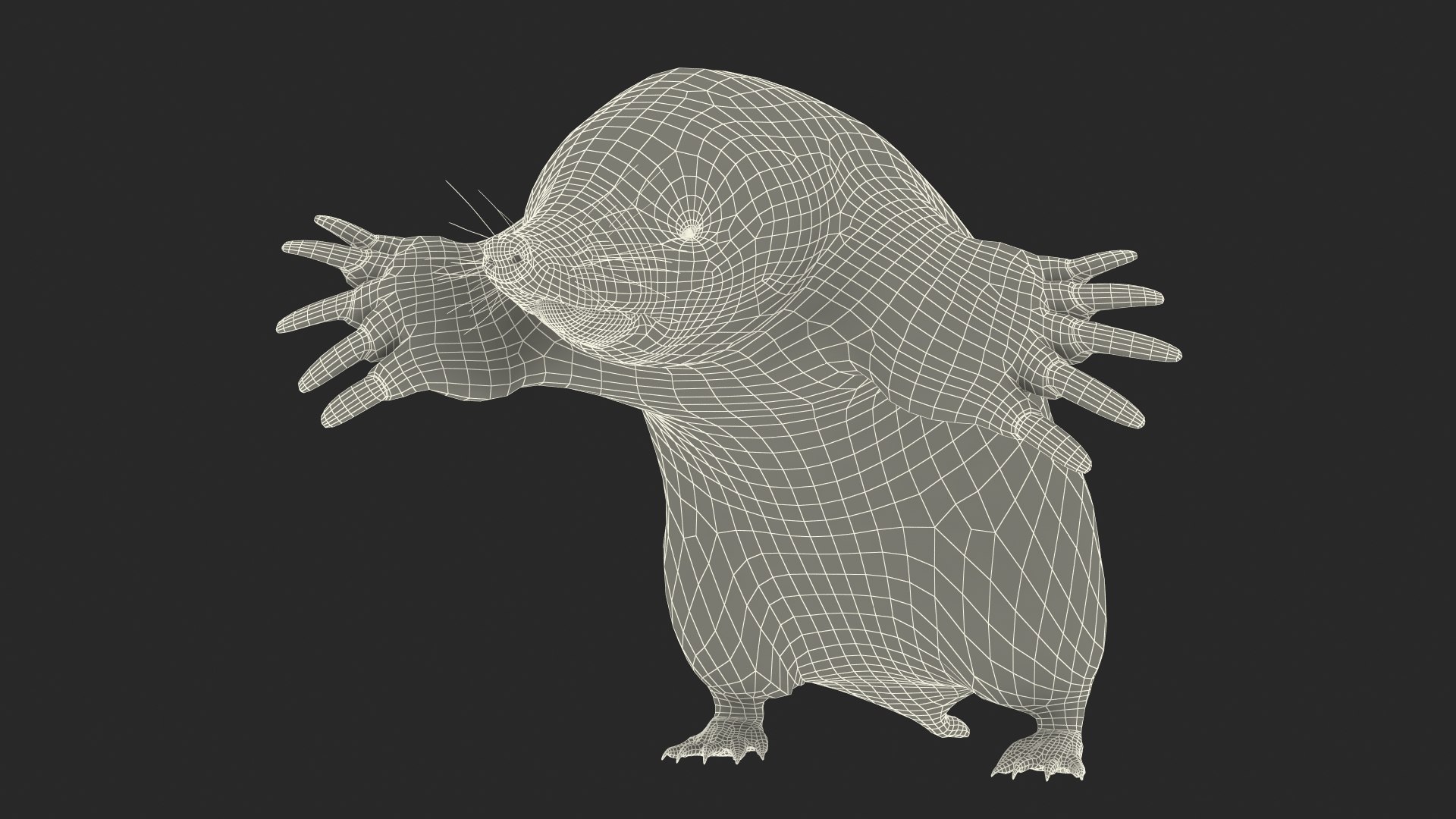 Burrowing Mole Fur Model - TurboSquid 2220847