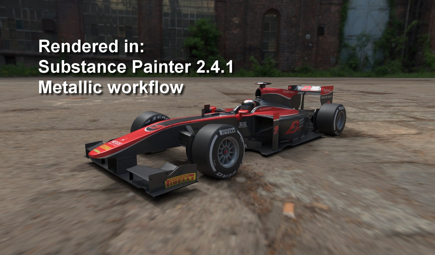 3D art grand prix formula - TurboSquid 1149635