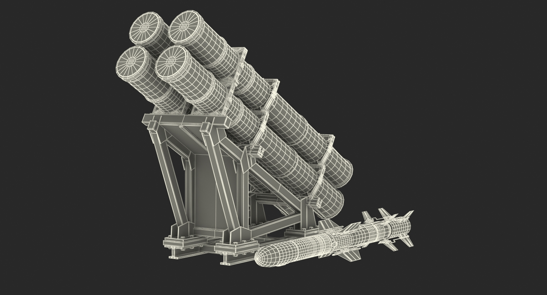 Mk 141 Ships Launching 3D Model - TurboSquid 1394292