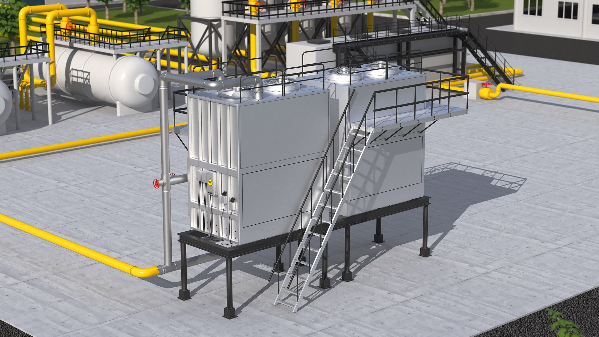 3D Refinery Collection - TurboSquid 2319566