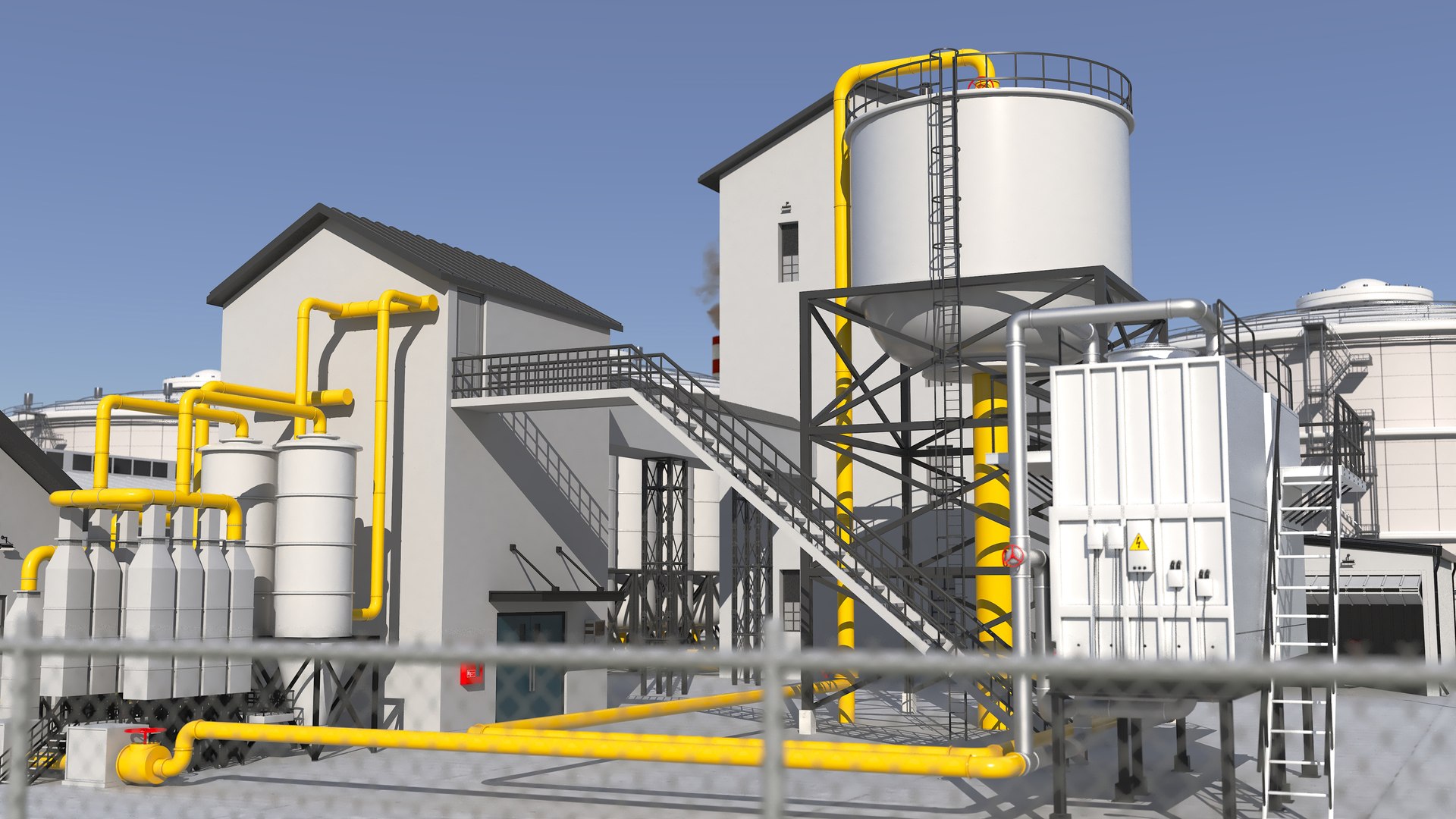 3D Refinery Collection - TurboSquid 2319566